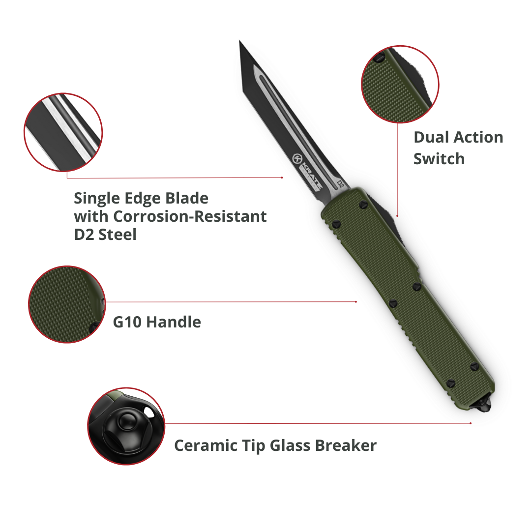 Ranger OTF Knife – Krate Tactical