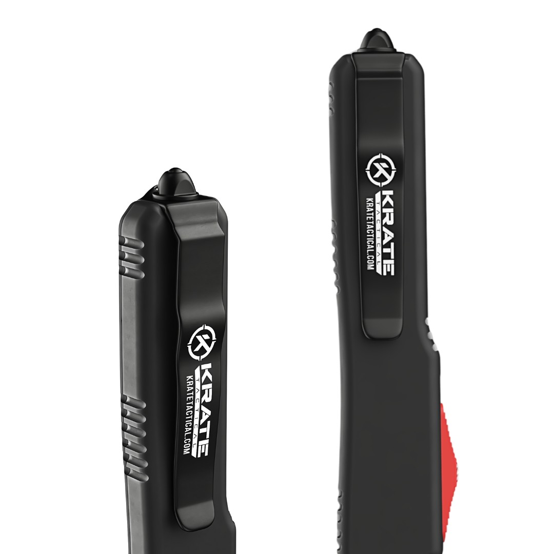 Carbon Fiber OTF Knife (Promo) – Krate Tactical